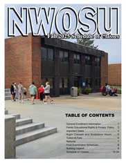 Course Schedules | Northwestern Oklahoma State University