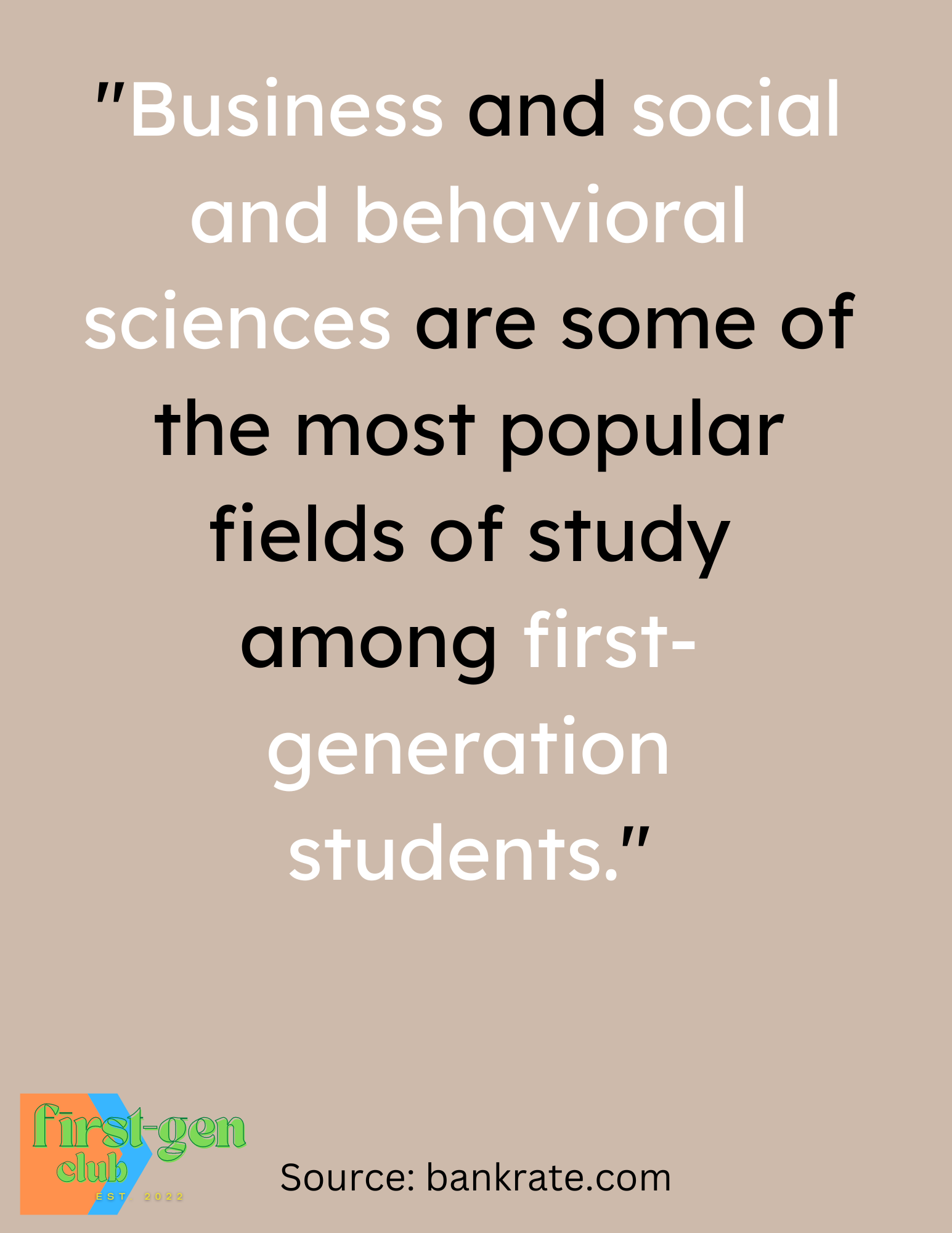 First Gen Club | Northwestern Oklahoma State University