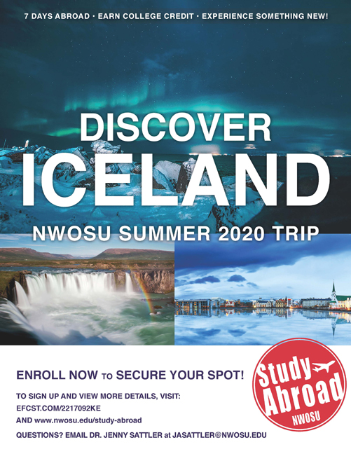 Interest meeting for Study Abroad trip to Iceland in 2020 set for Sept ...