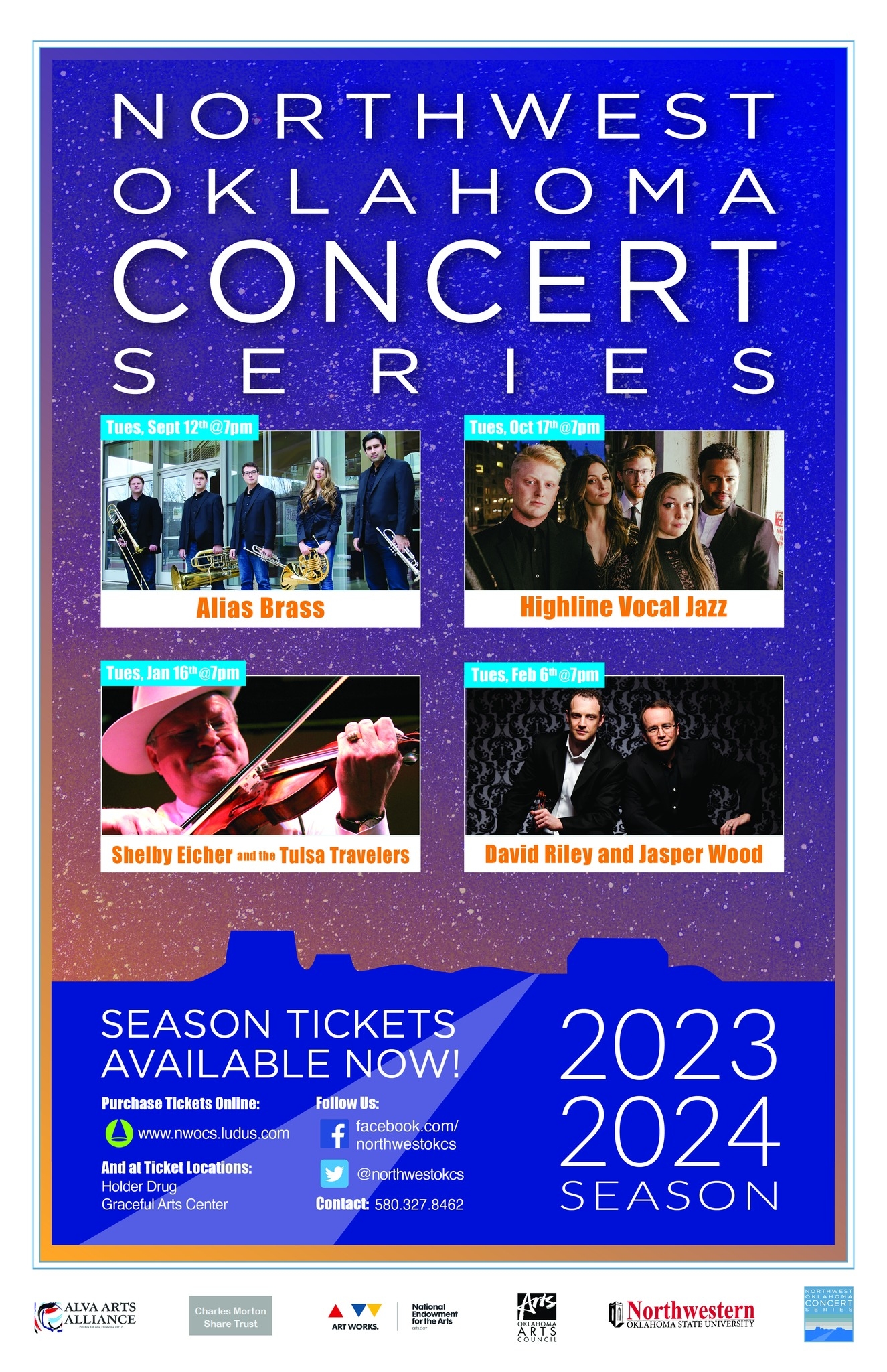 Northwest Oklahoma Concert Series Announces Four Acts for 2023-2024 ...